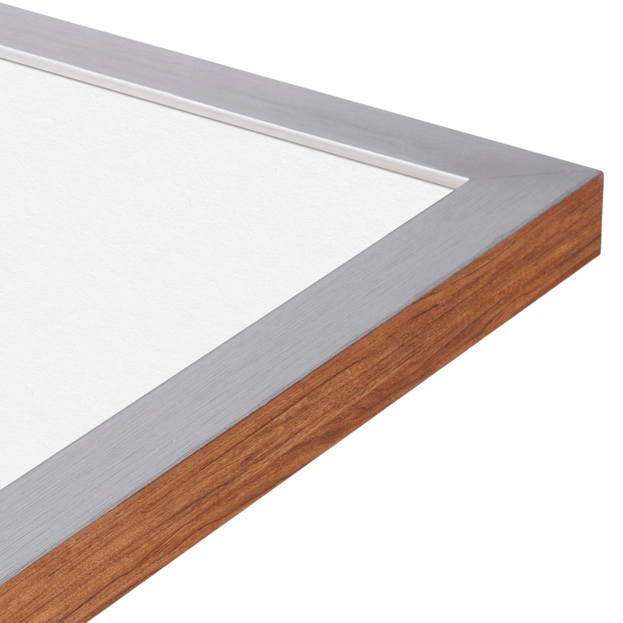 Steel Silver Narrow Width Wall Frame – Frametolia.