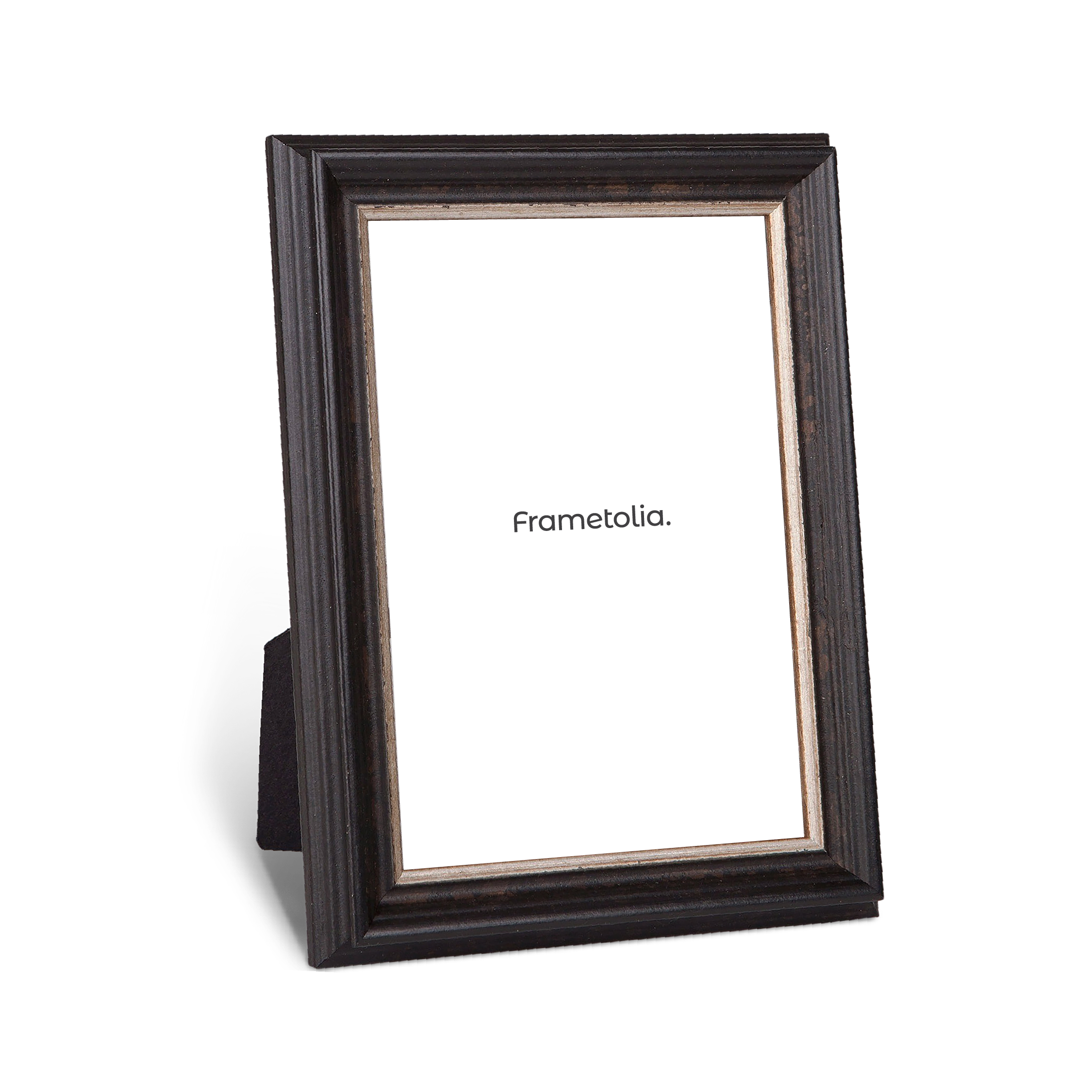 Cocoa & Silver Rustic Medium Width Table Top Frame – Frametolia.