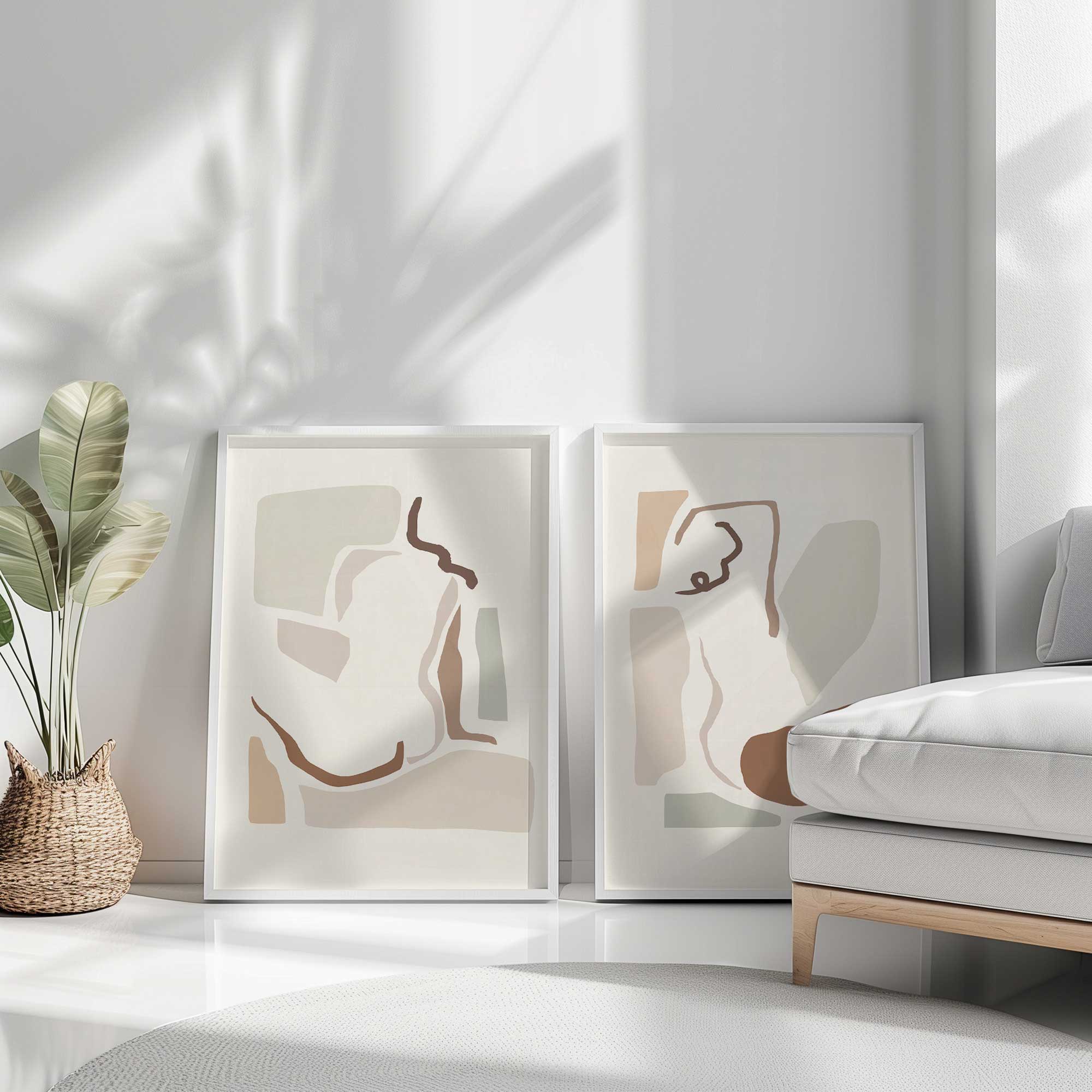 Modern Muses Set of 2 Prints – Frametolia.