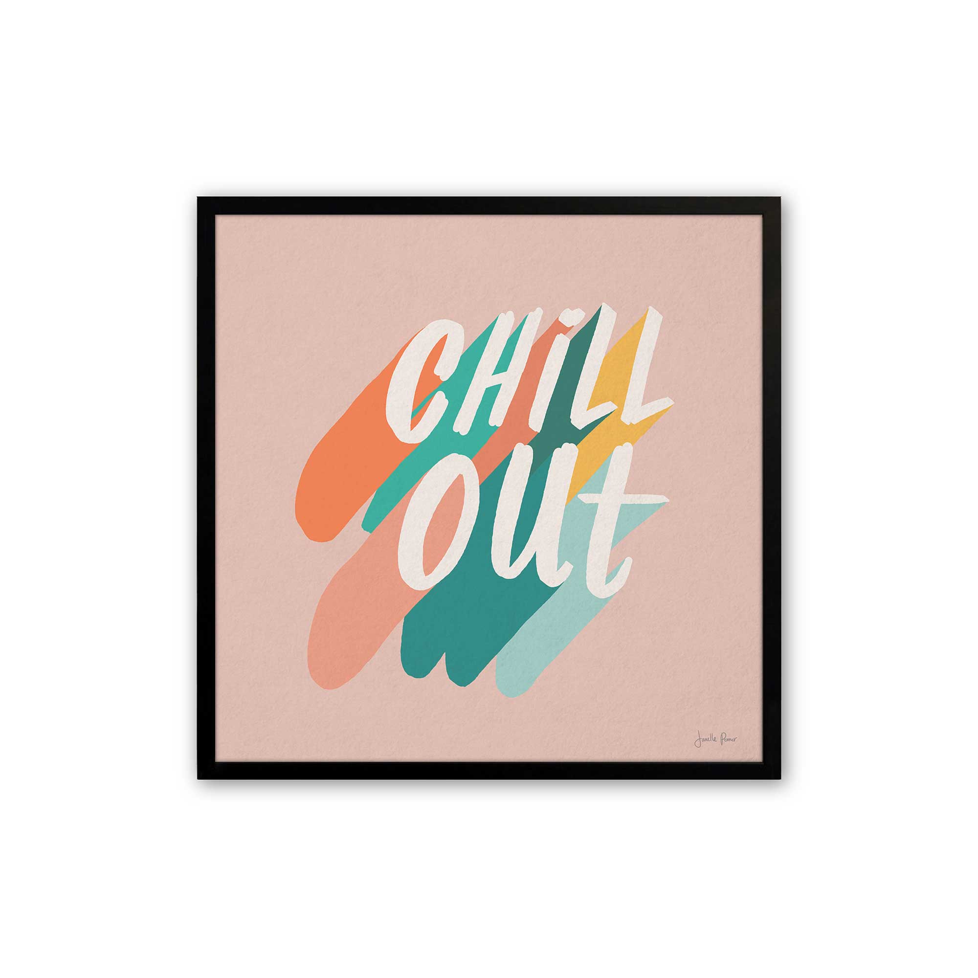 Retro Chill Out Poster Print – Frametolia.