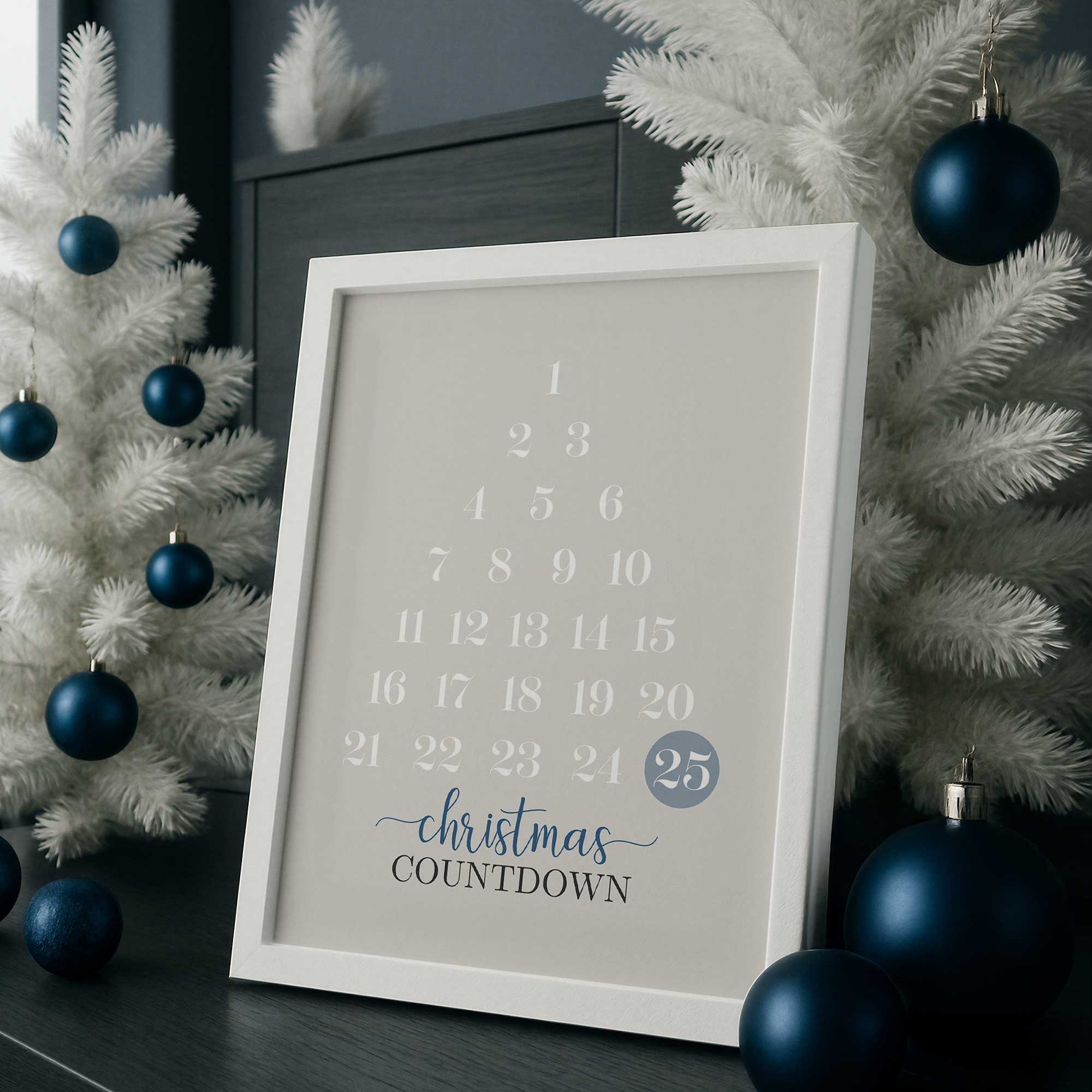 Christmas Countdown II Interactive Print Print – Frametolia.