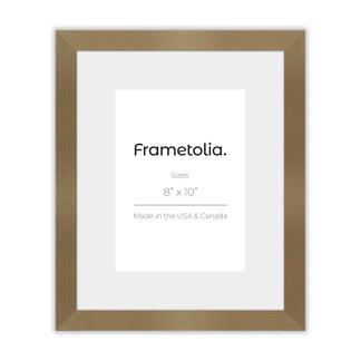 Brushed Gold Elements Wall Frame – Frametolia.