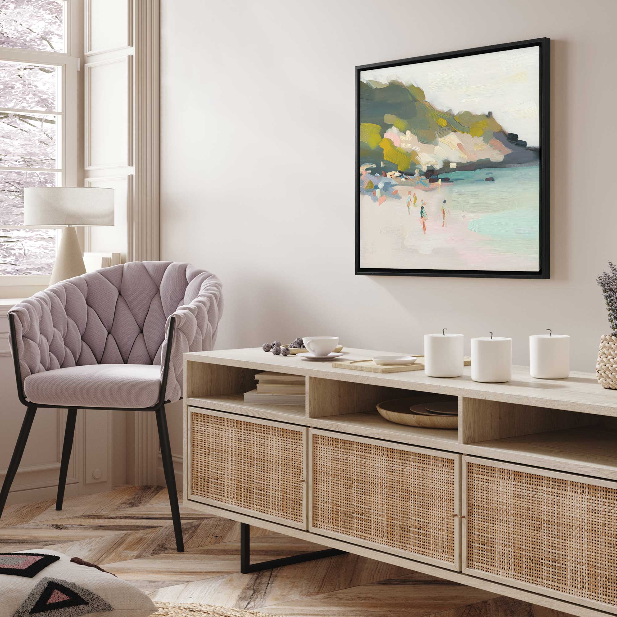 Sandy Spectrum v1 Print on Canvas – Frametolia.