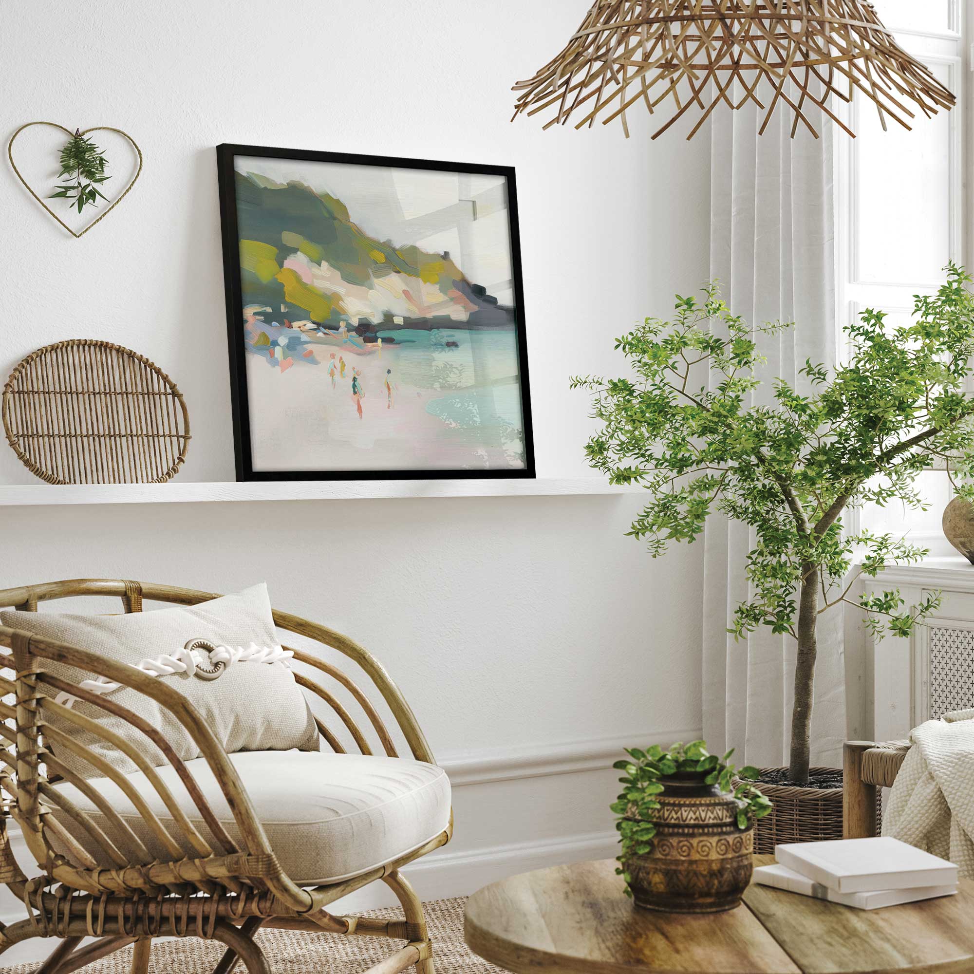 Sandy Spectrum v1 Square Print – Frametolia.