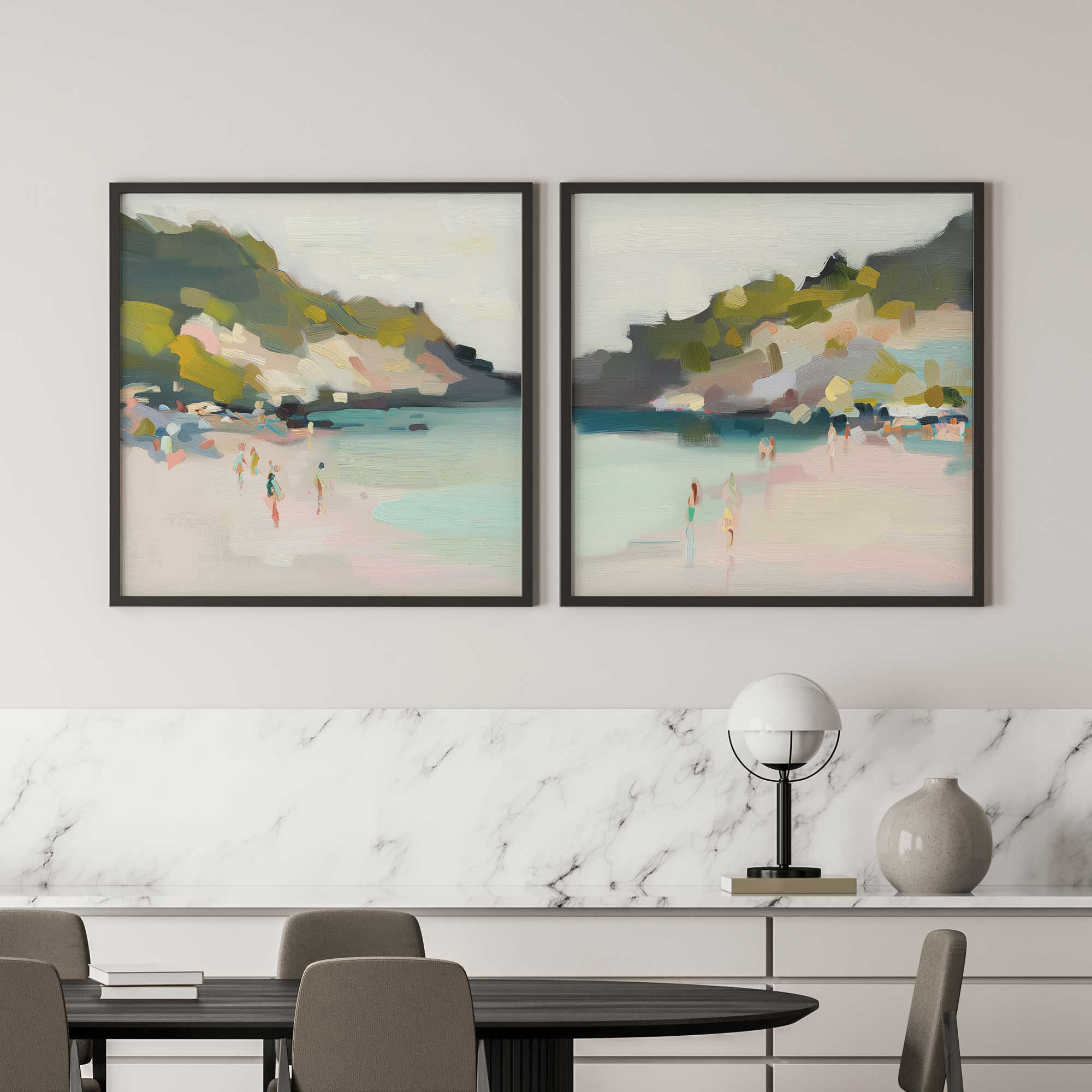 Sandy Spectrum Set of 2 Print on Archival Matte Paper – Frametolia.