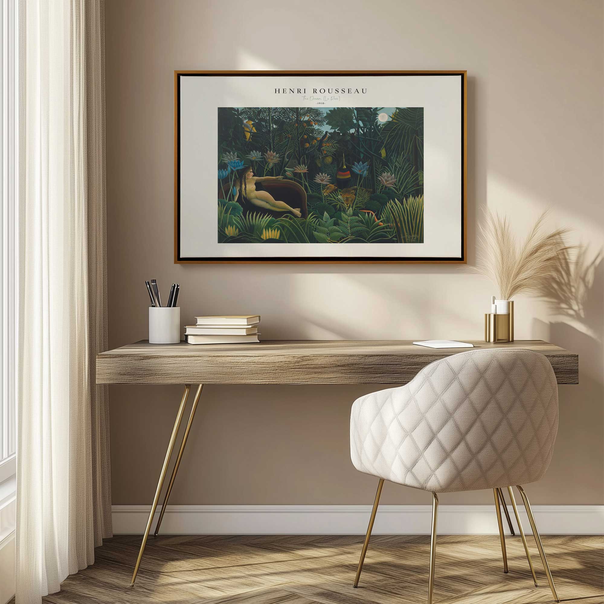 The Dream by Henri Rousseau Print on Canvas – Frametolia.