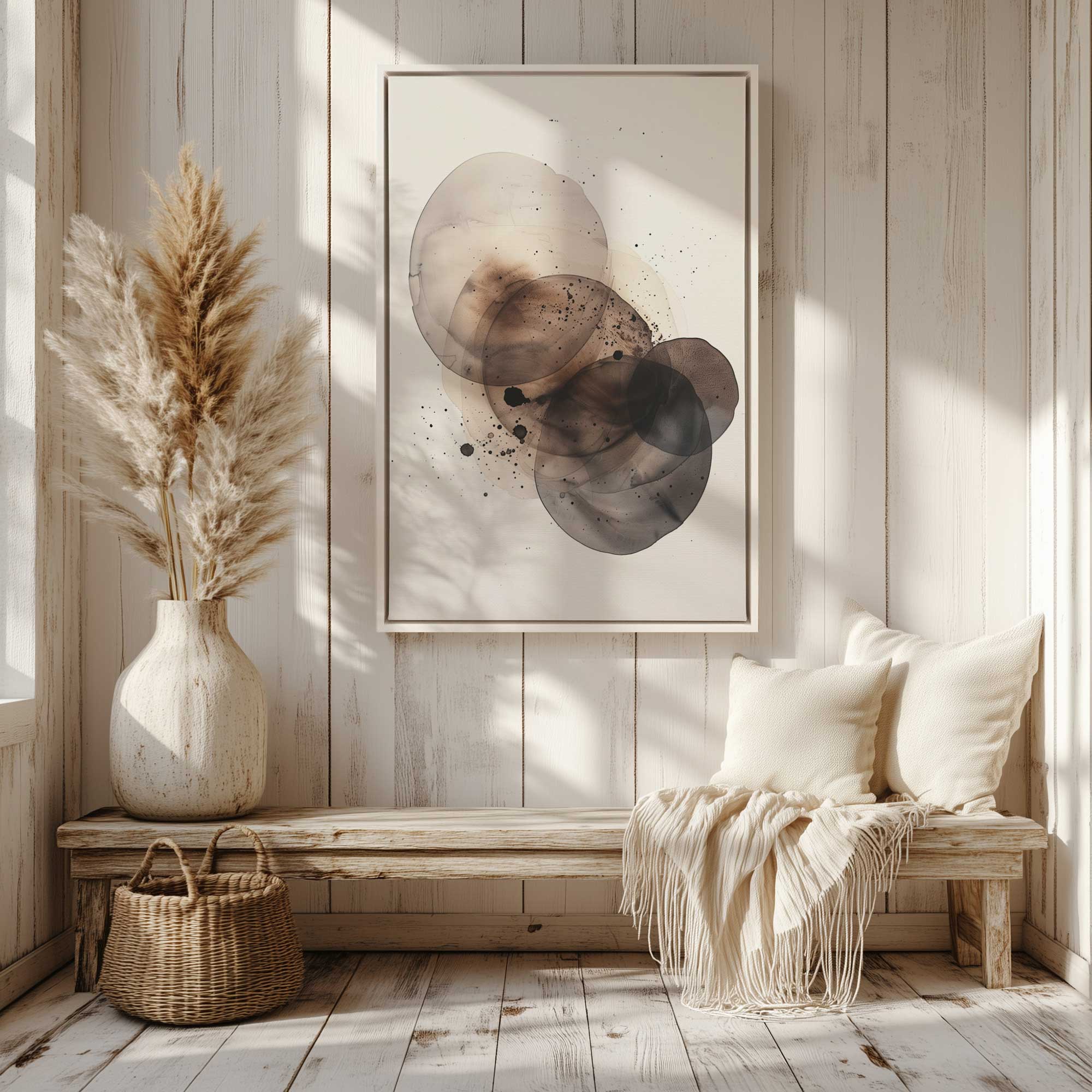 Obsidian Veil Print on Canvas – Frametolia.