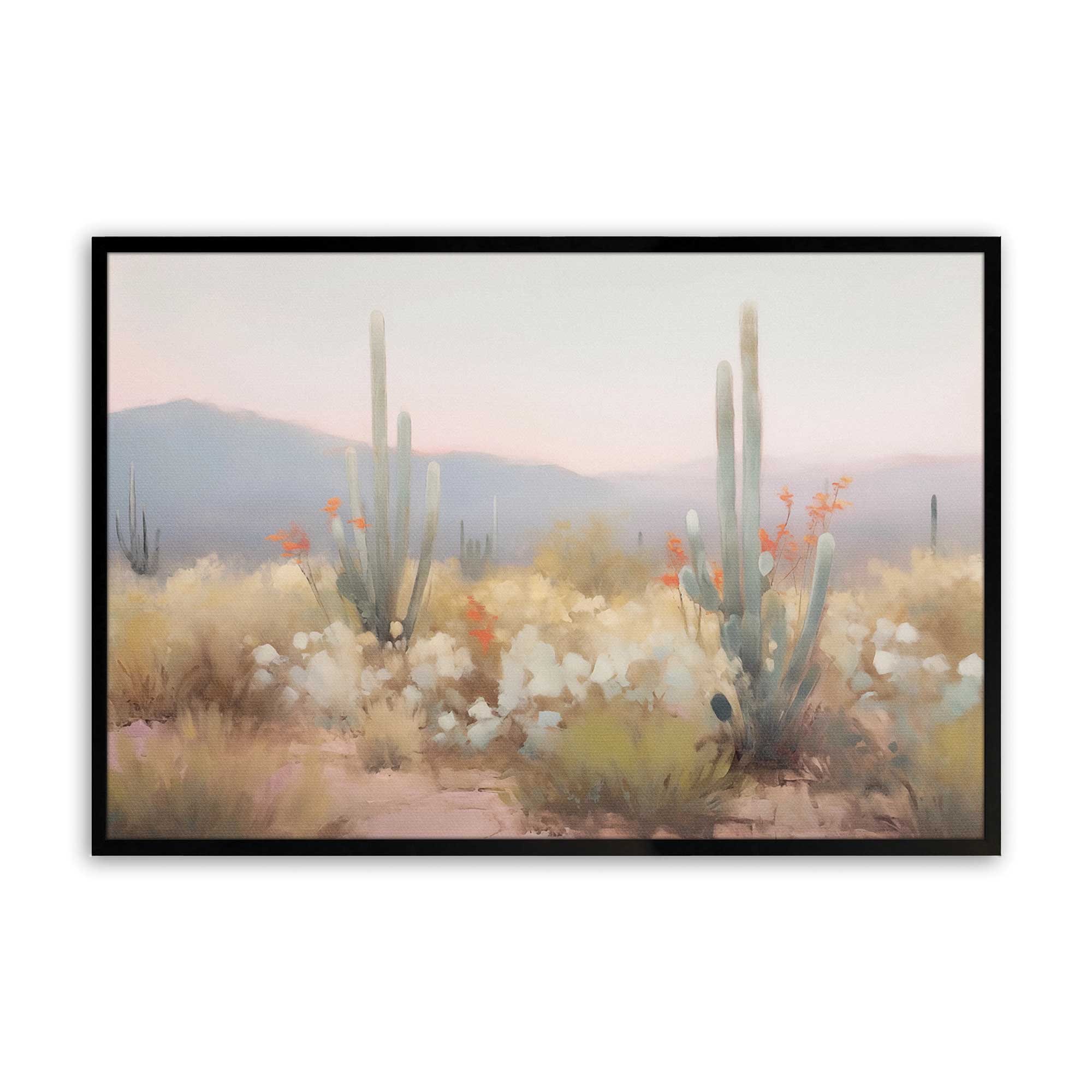 Twilight Cacti Print – Frametolia.