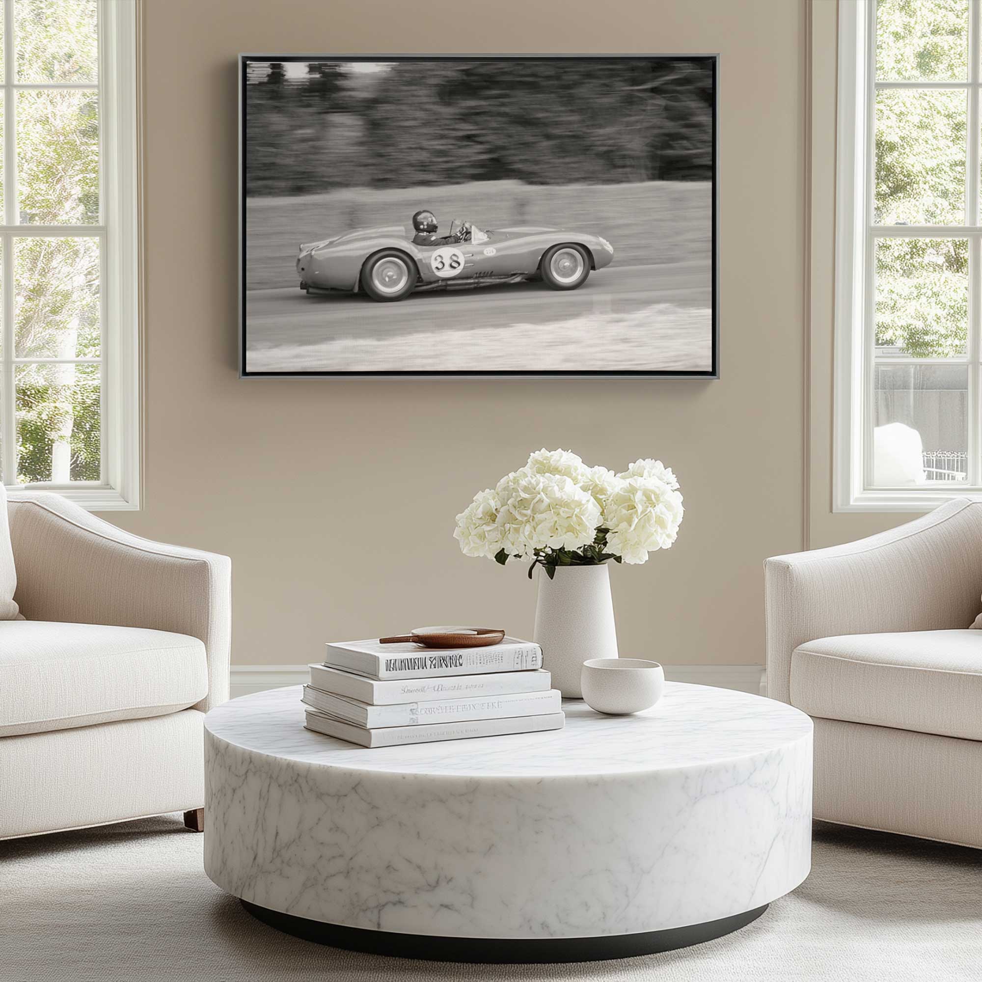 Speedline Classic Print on Canvas – Frametolia.