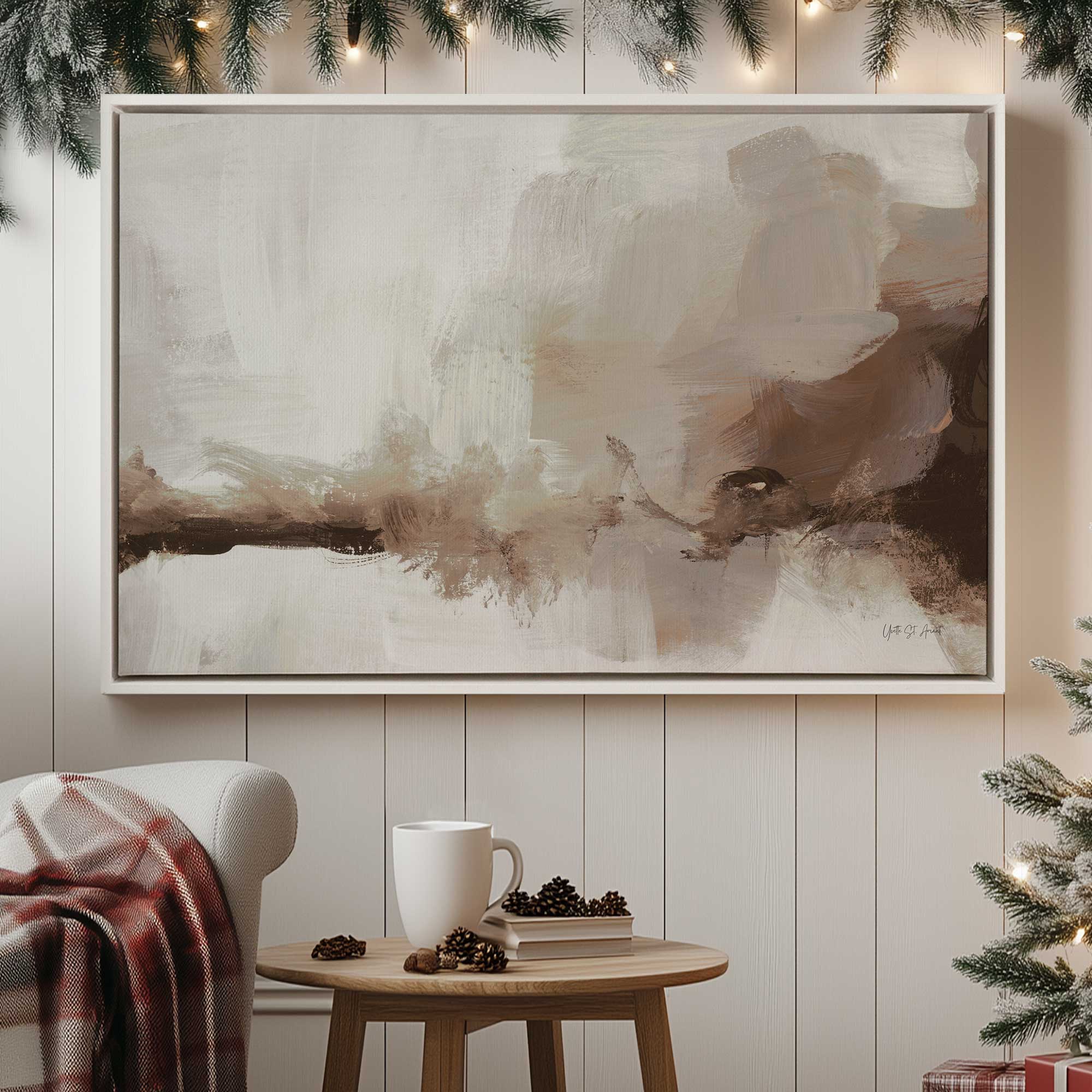 Clay Drift Print on Canvas – Frametolia.