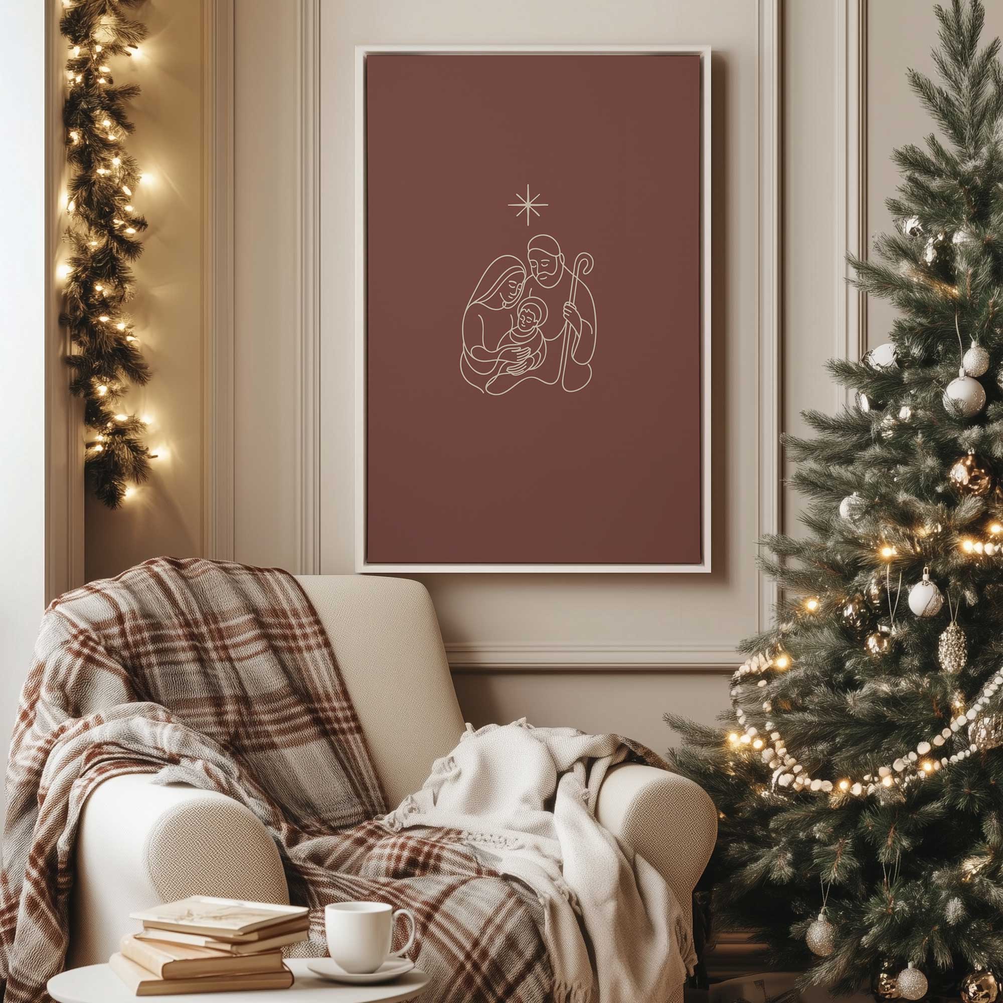 Grace of the Holy Night Print on Canvas – Frametolia.