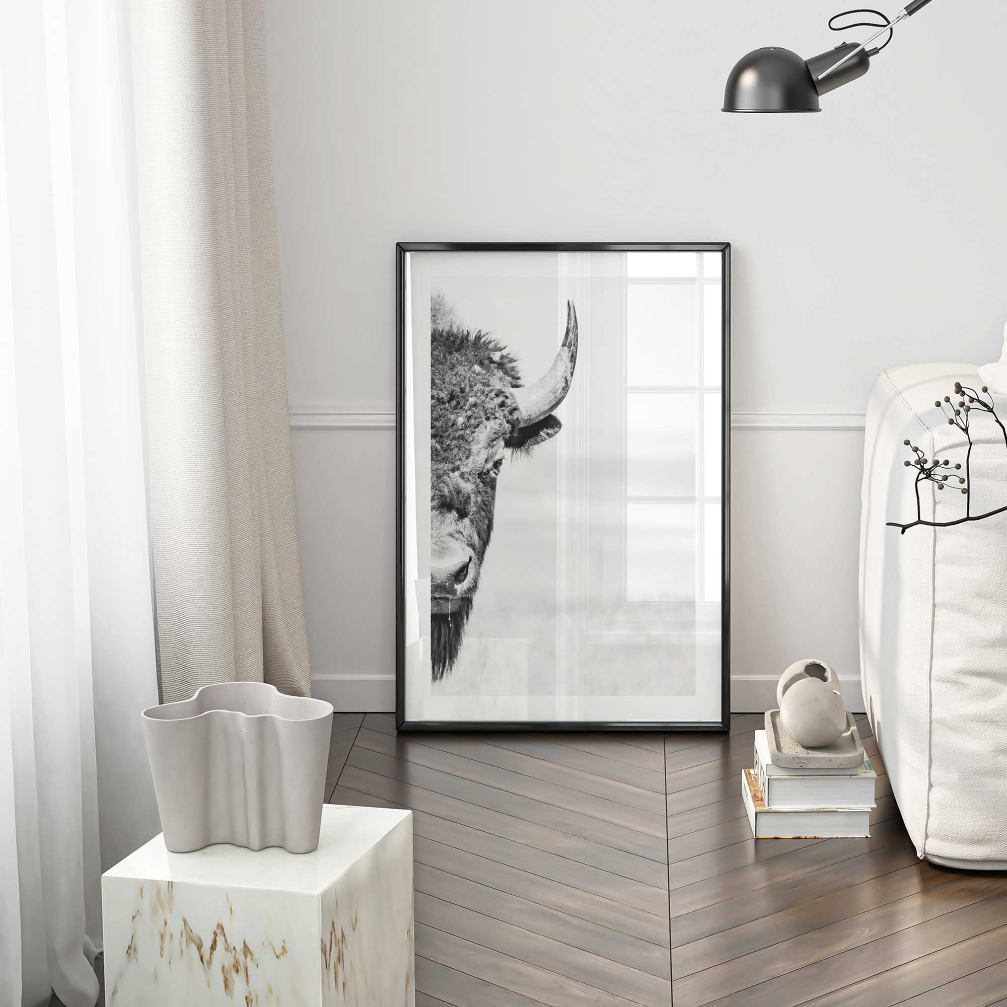 Wild Stare Print – Frametolia.