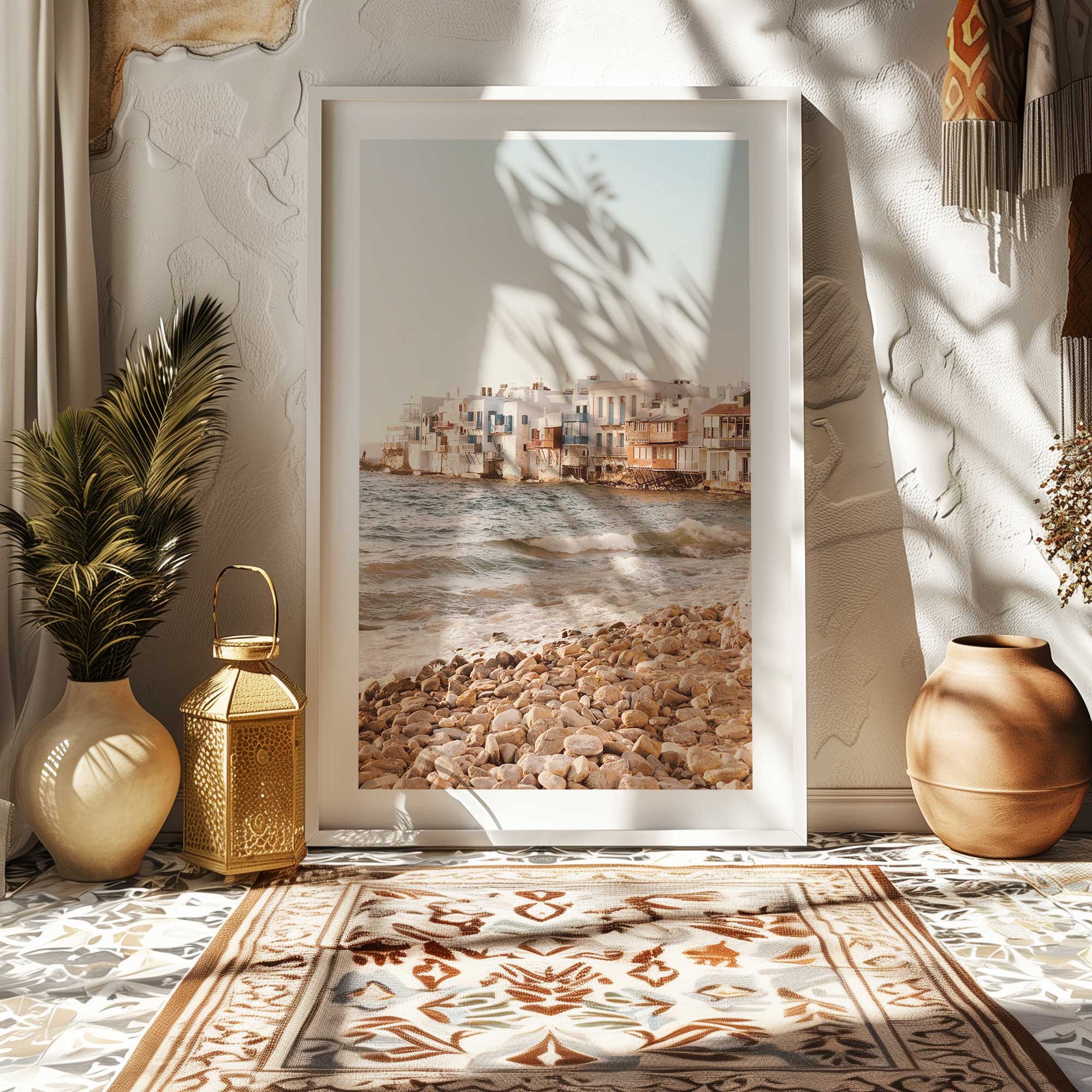 Mykonos Morning Print – Frametolia.
